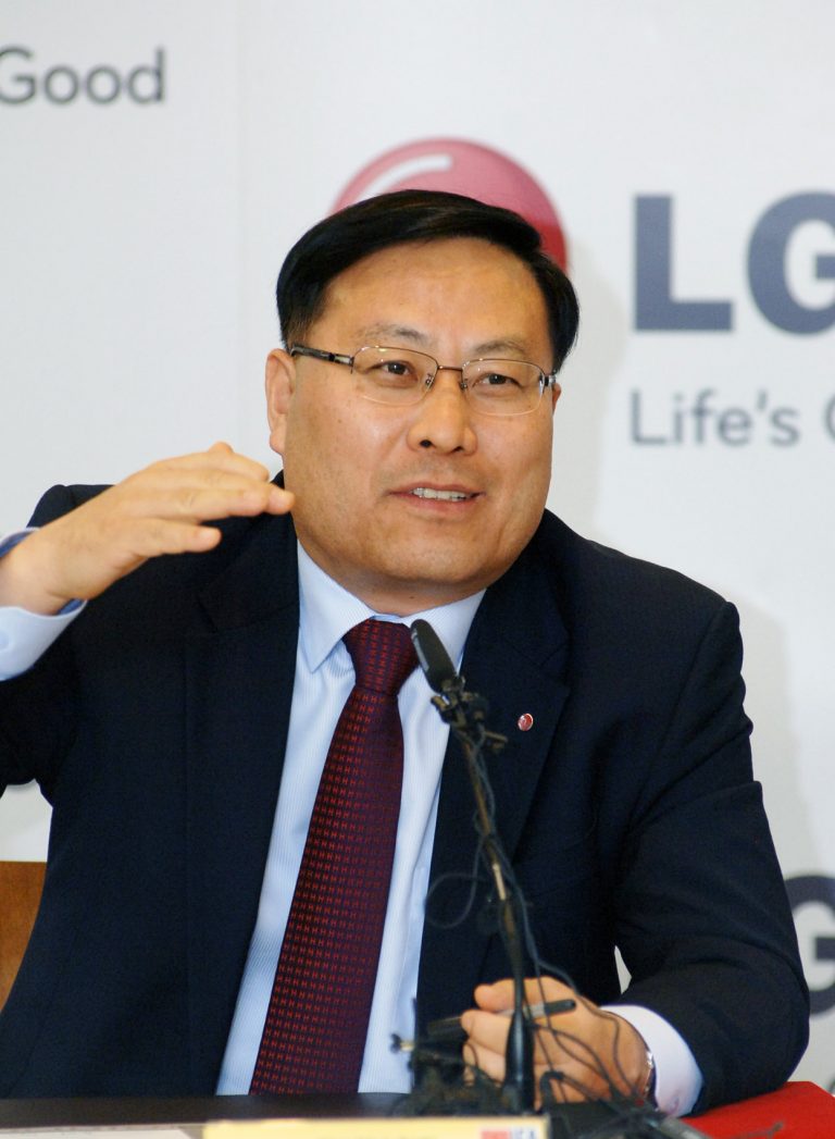 Young-ha Lee CEO Of LG Electronics Home Appliance Company_Press Conference – LG NEWSROOM