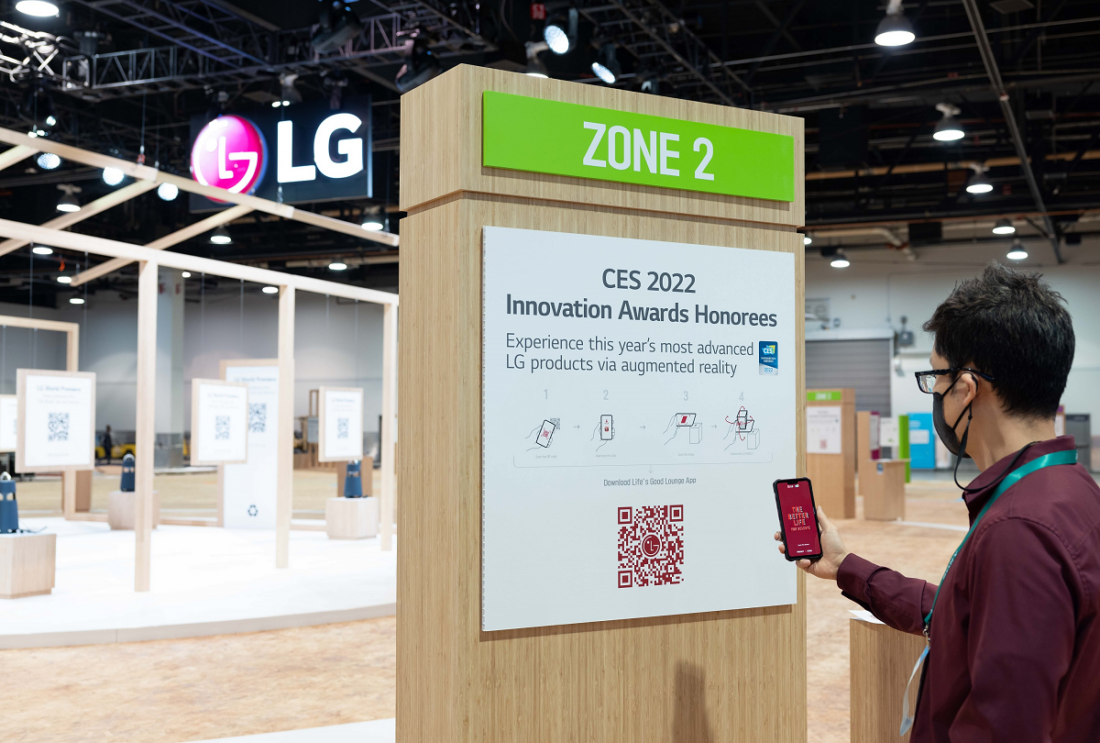 CES 2022 LGE Booth_FI – LG NEWSROOM