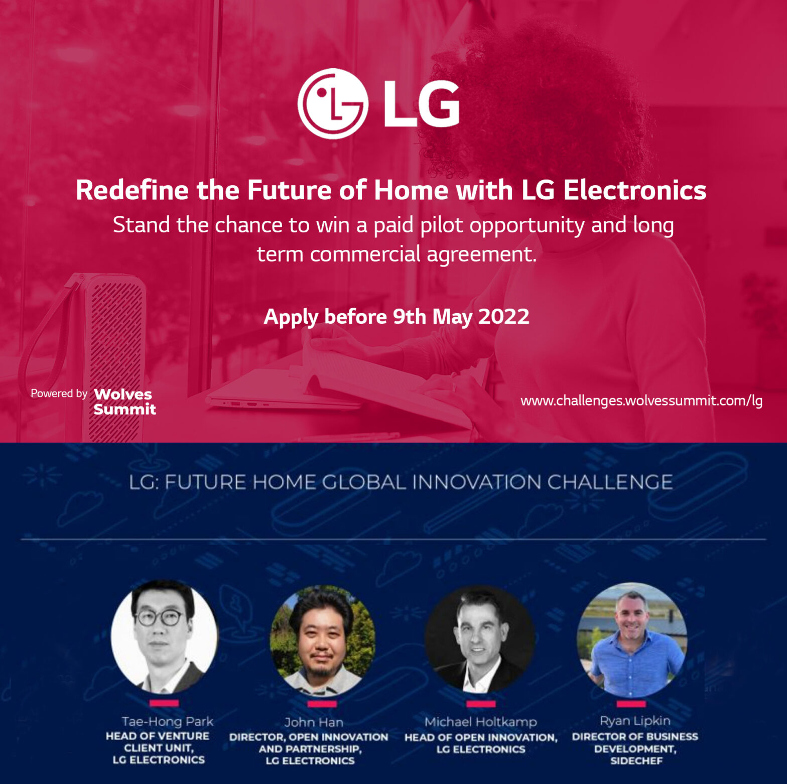 LG Introduces 'Future Home Global Innovation Challenge' at Alpha Wolves ...