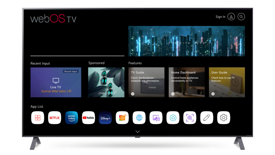 LG Advances Its Smart TV Platform Business With webOS Hub | LG NEWSROOM