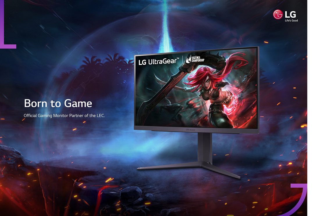 LG's Newest UltraGear Gaming Monitor Named Official Display of LEC 2023 ...