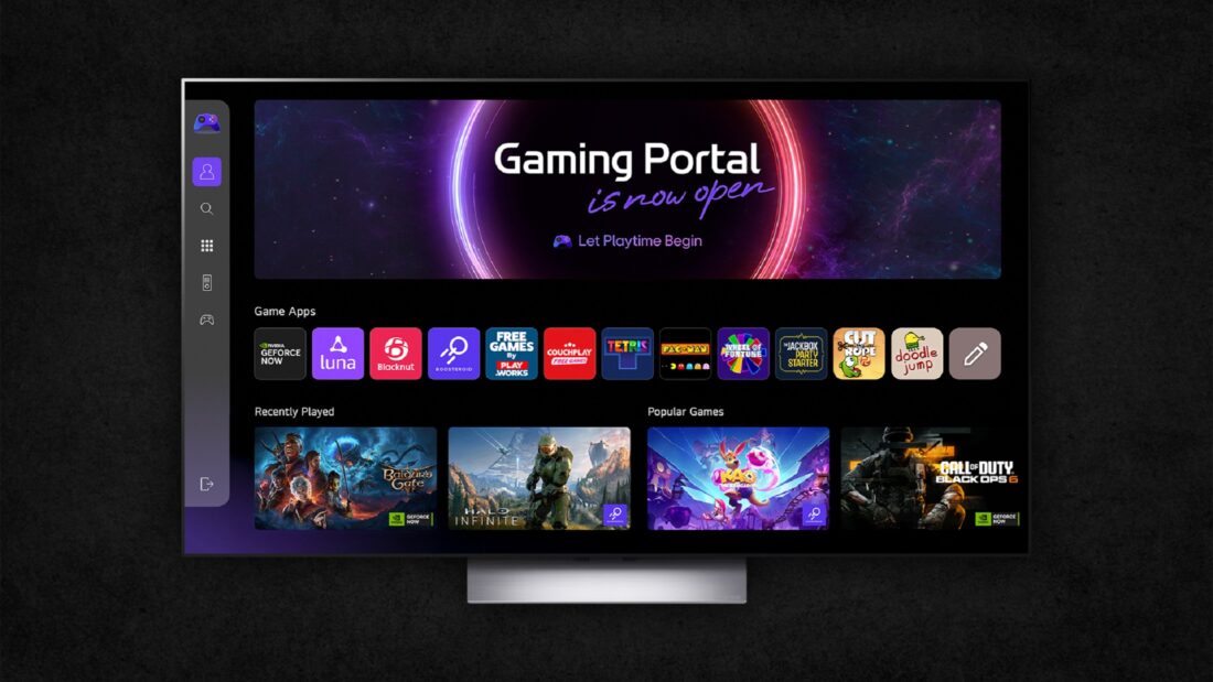 LG's Gaming Portal Is Arriving on the Company's webOS-Powered Screens ...