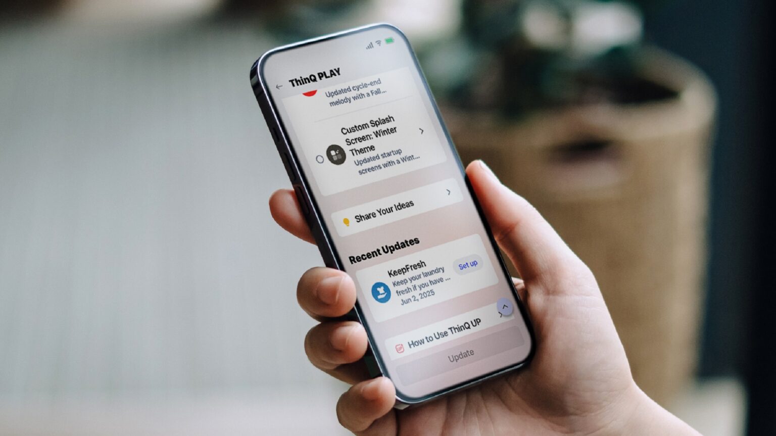 Upgrade Completed: LG ThinQ UP Evolves With You – And Because of You | LG NEWSROOM