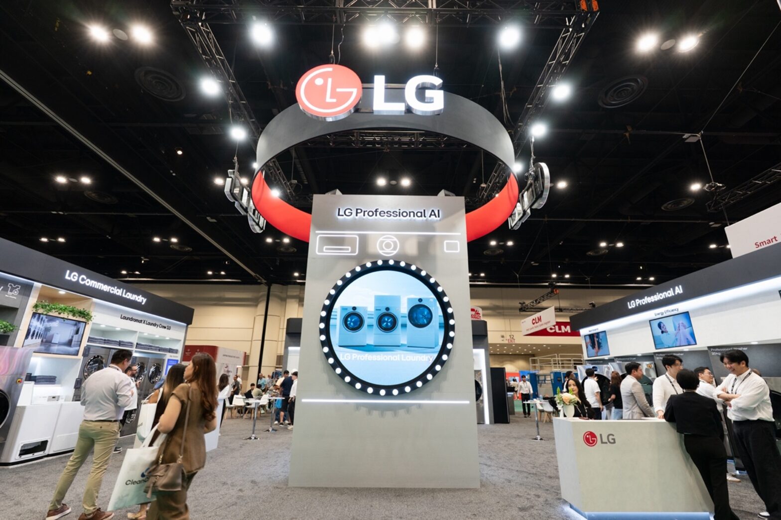 LG Showcases Advanced Commercial Laundry Solutions at Clean Show 2025 | LG NEWSROOM